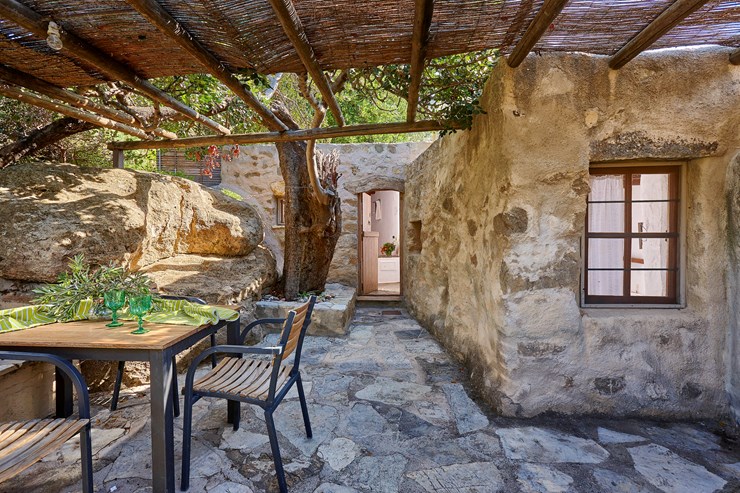 Traditional Houses in Crete Greece